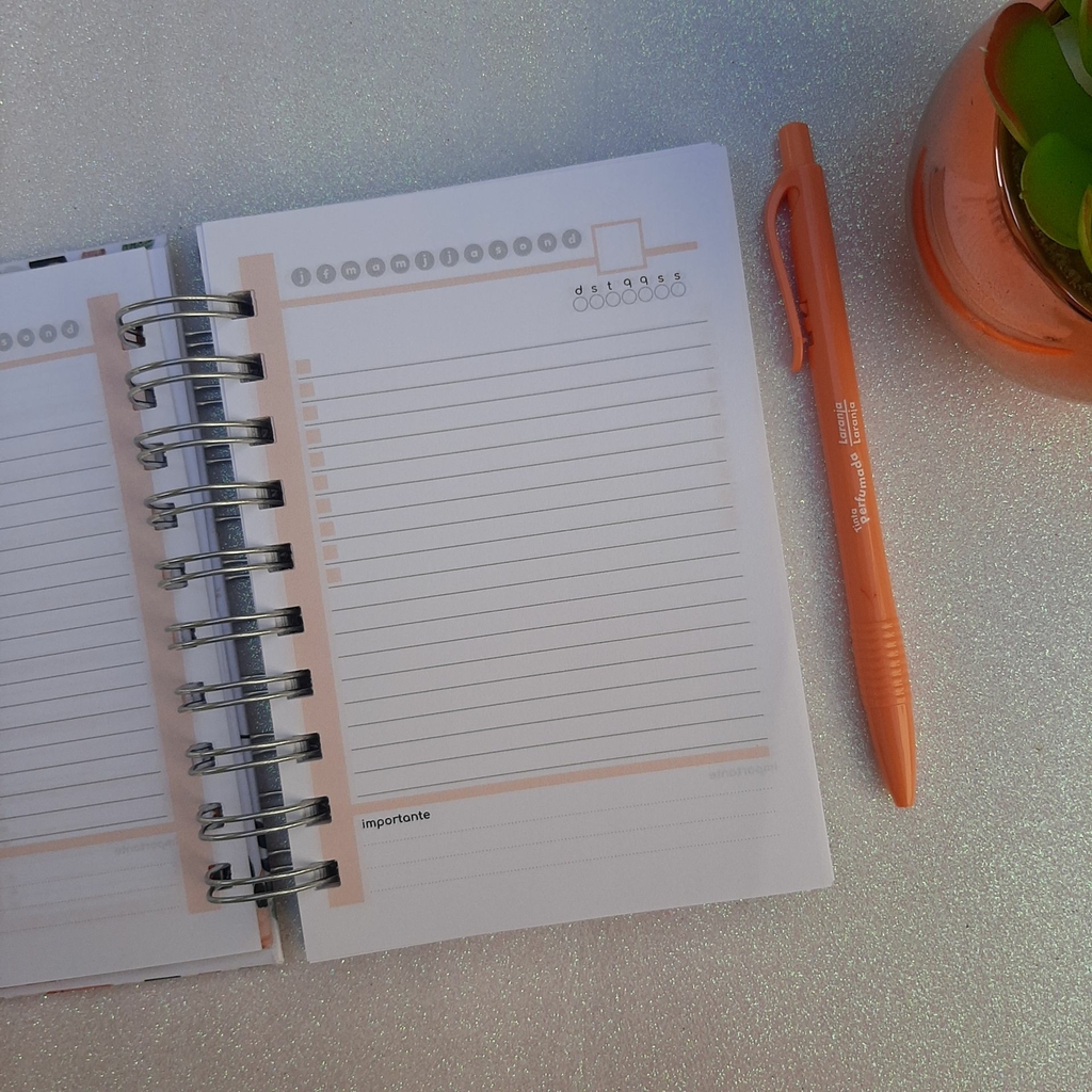 Agenda Mini Permanente - Comprar em Nani Personalizados