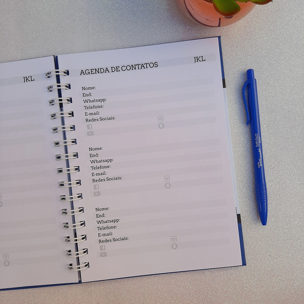Agenda Telefônica - Comprar em Nani Personalizados