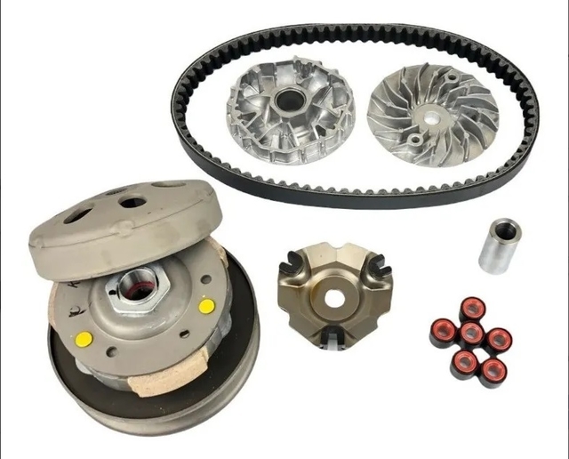 Kit Embreagem Primária Secundária Rolete Correia Honda Pcx