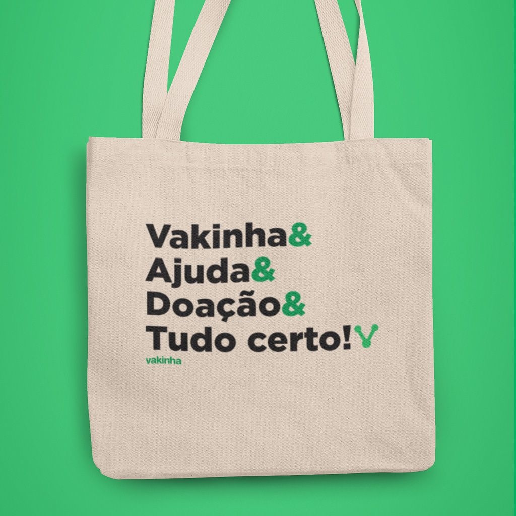 Ecobag Tudo Certo - Comprar em Loja do Vakinha