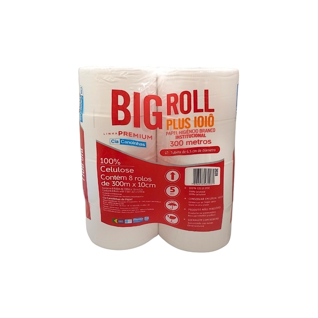 Papel Higiênico Rolão Big Roll 300mts