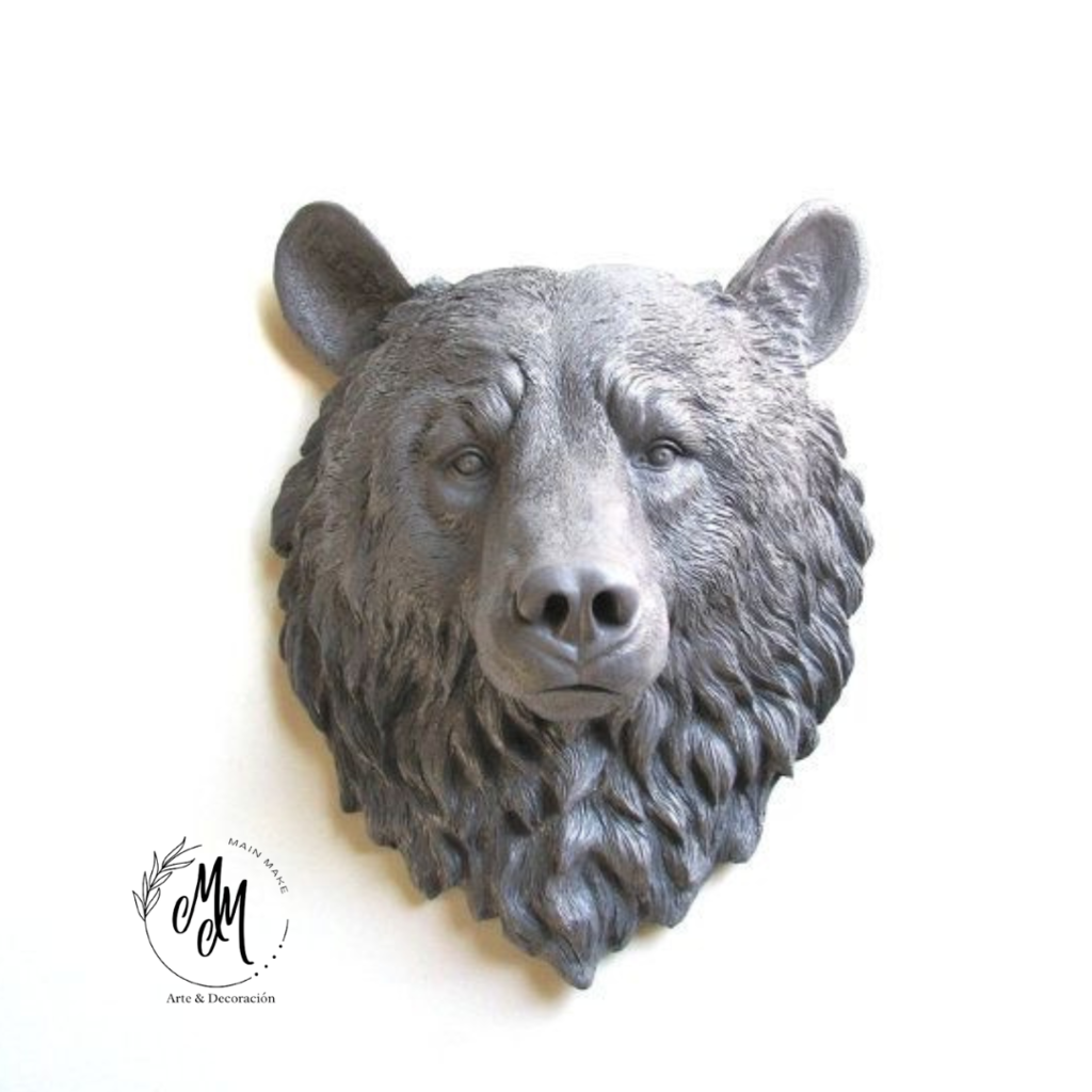 Cabeza de oso realista - Comprar en Main Make