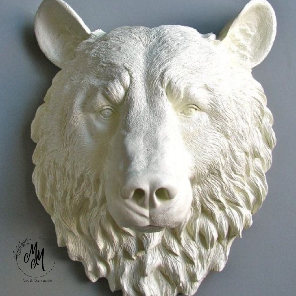 Cabeza de oso realista - Comprar en Main Make