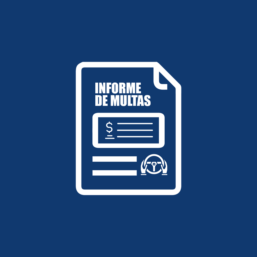 informe de multas