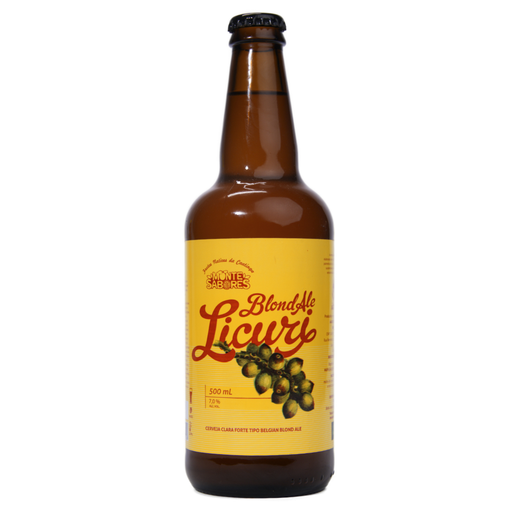 CERVEJA DE LICURI BELGIAN BLOND ALE 500ML - MONTE SABORES