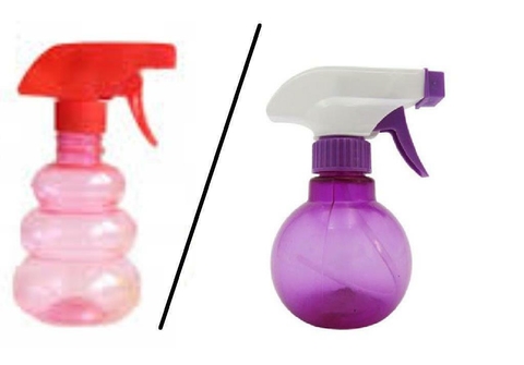 ATOMIZADOR (PISTOLA) CON BOTE CHICO ECONOMICO COLORES SURTIDOS