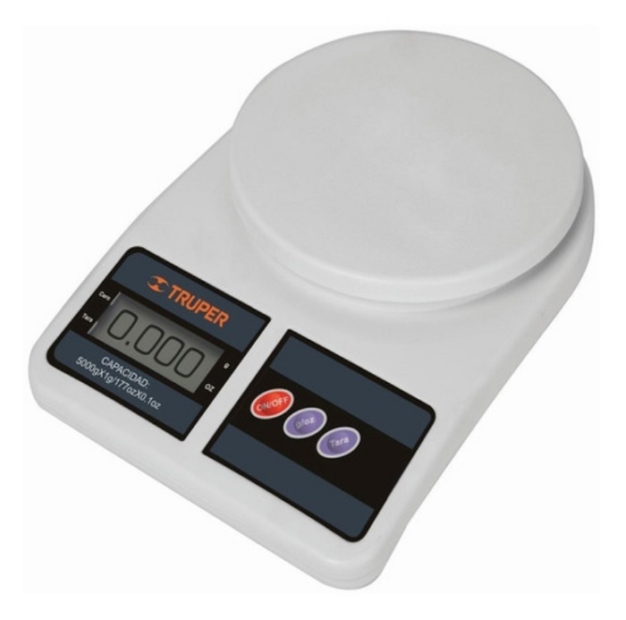 BASCULA DIGITAL GRAMERA MAX.5KG MOD.BASE-5EP TRUPER