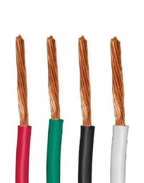 CABLE ELECTRICO 1 POLO (HILO) CALIBRE 8 COLOR ROJO MOD.CAB-8R VOLTECK