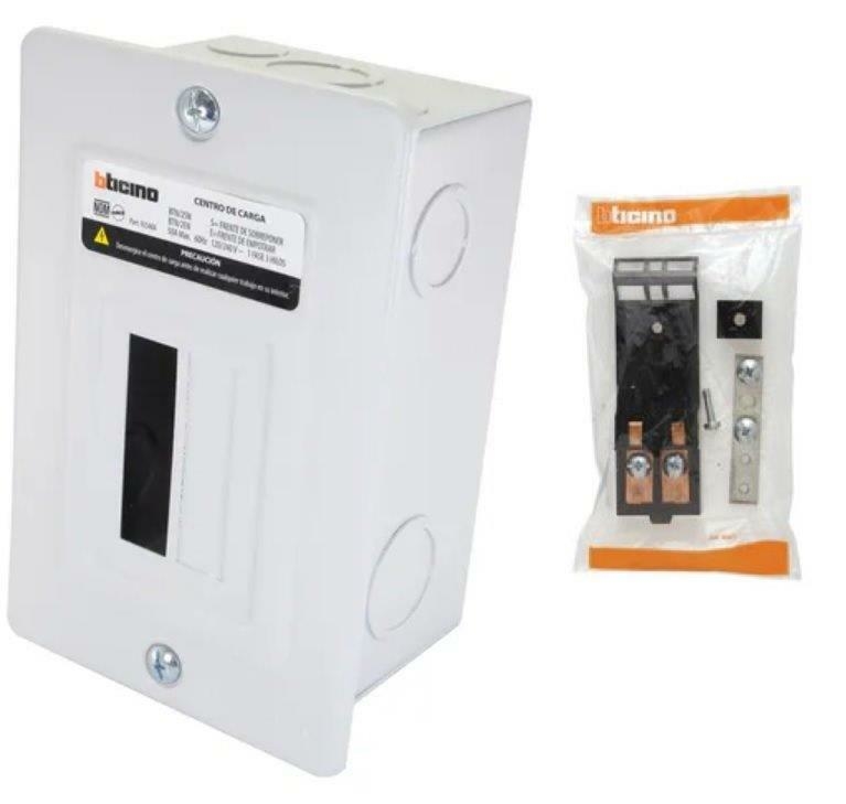 CENTRO DE CARGA 2 PASTILLAS 240/120V P/EMPOTRAR BTICINO