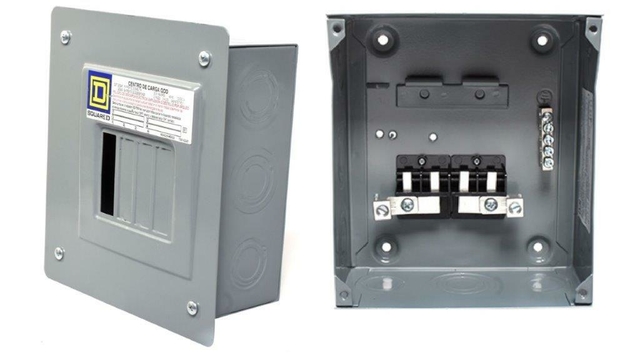 CENTRO DE CARGA 4 PASTILLAS 240/120V P/EMPOTRAR SQUARE D