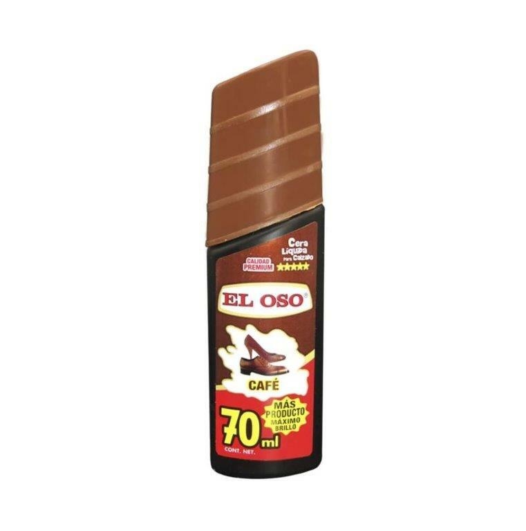 CERA LIQUIDA CAFE 70ML EL OSO