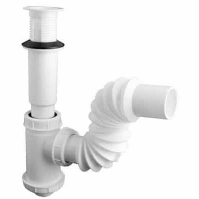 CESPOL FLEXIBLE SIN CUBIERTA CON BOTE CHICO MOD.2218 ZERO FUGAS FLEXIM