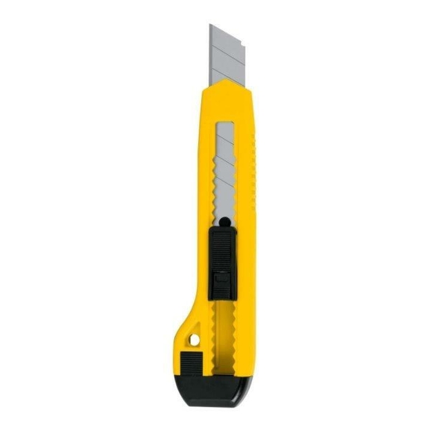 CUTTER PLASTICO, NAVAJA 4" 18mm MOD.CUT-6PB PRETUL