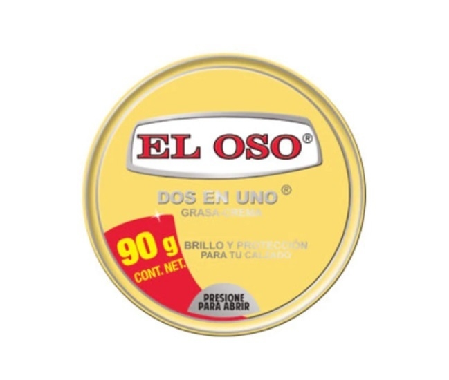 GRASA-CREMA (2 EN 1) PARA CALZADO 90GR NEUTRA EL OSO