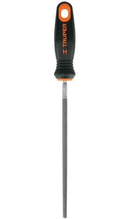 LIMA REDONDA BASTARDA 10" CON MANGO DOBLE INYECCION COMFORT GRIP MOD.L