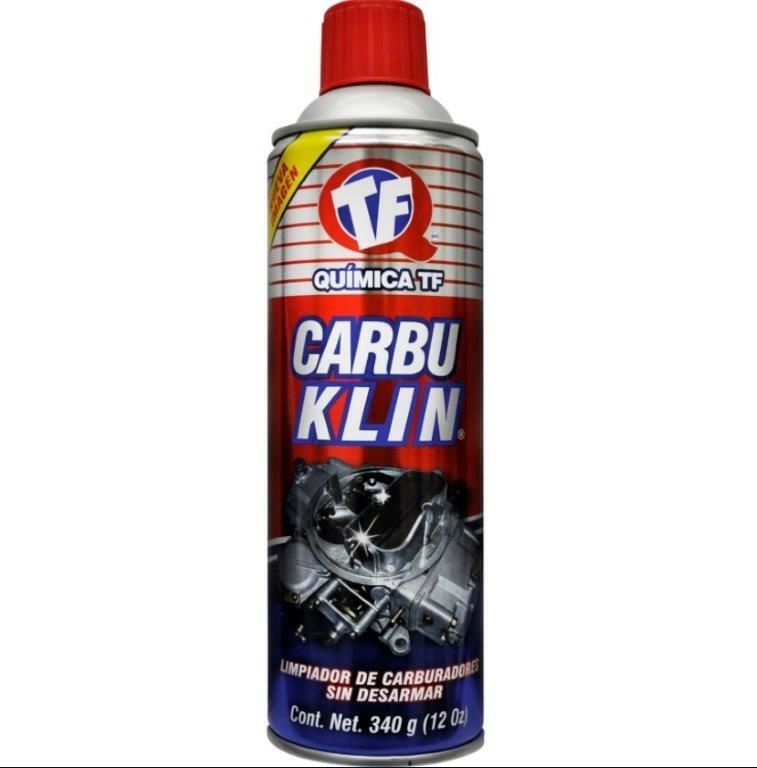 LIMPIADOR DE CARBURADORES SIN DESARMAR CARBU KLIN 340GR QUIMICA TF