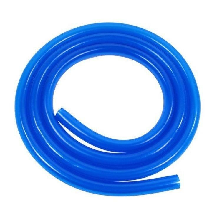MANGUERA SILICON 1/2" AZUL/TRANSPARENTE