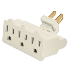 MULTICONTACTO TRIPLE NEGRO PARA CREAR INSTALACIÓN KLEIMAN