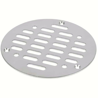 COLADERA REDONDA DE PLASTICO ABS CON REJILLA GRIS 4" MOD.PC-150 COFLEX