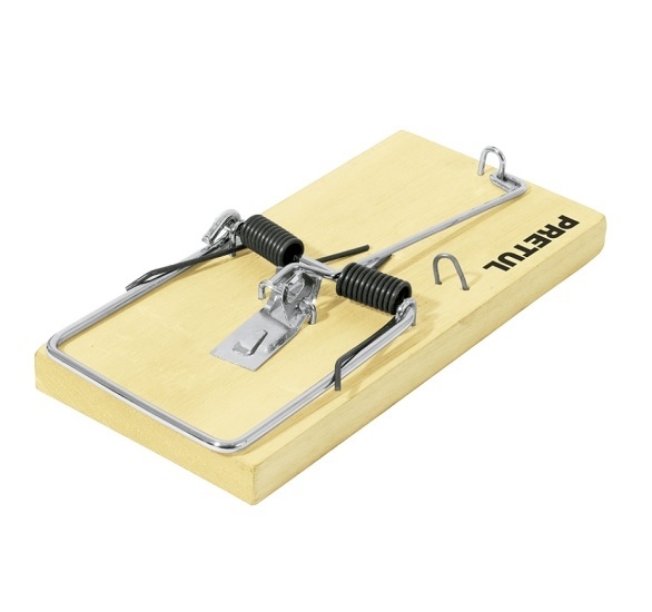 TRAMPA DE GOLPE DE MADERA PARA RATON 175mm x 84mm MOD.RAT-7M PRETUL