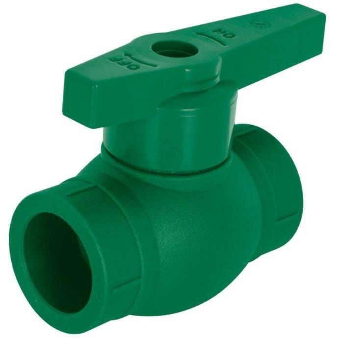 VALVULA ESFERA (DE PASO) TERMOFUSION PPR 1/2"