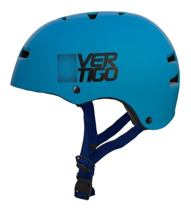 Casco Vertigo VX Summer Celeste / Cinta Azul