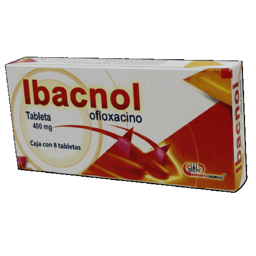 IBACNOL 400MG. TAB C/8 *DEG* PE - Grupo Farma Medical