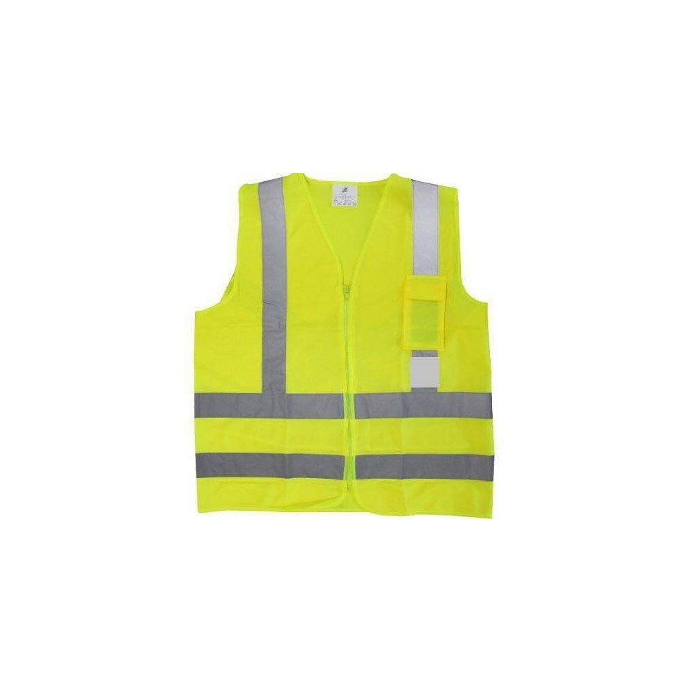 COLETE VERDE REFLETIVO KELU C/ 1 BOLSO