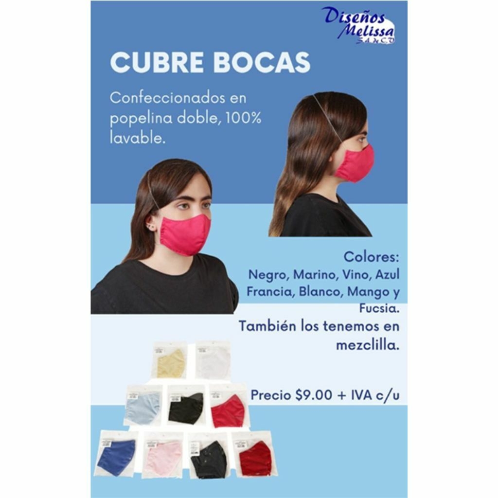 CUBREBOCAS - Comprar en disenosmelissa CUBREBOCAS - Comprar en disenosmelissa