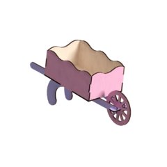 10 Carretilla MDF - Comprar en SONDECORACION