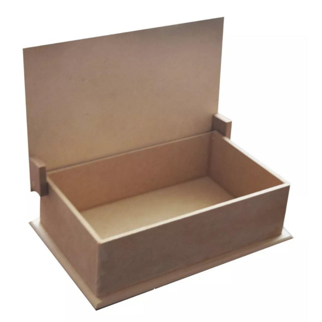 Caja MDF con tapa integrada 28 cm - SONDECORACION