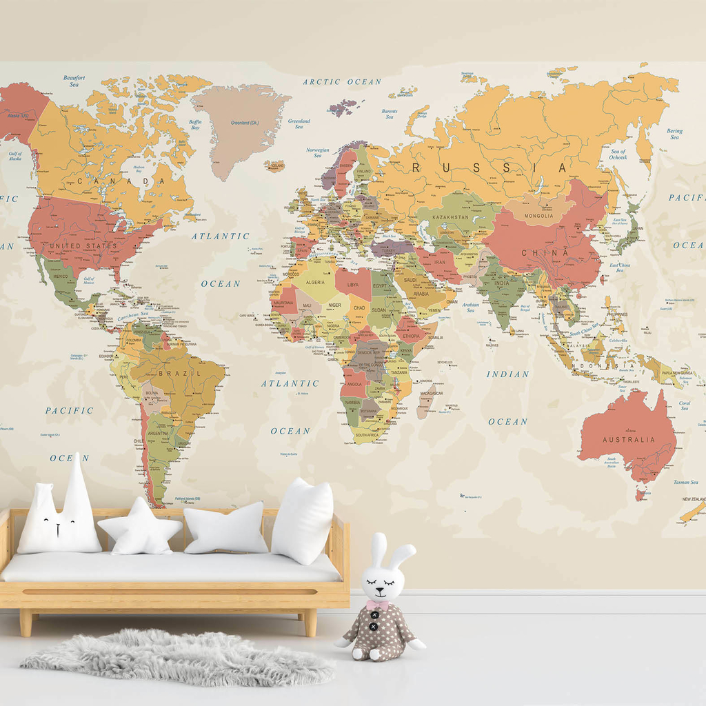 Papel De Parede Mapa Mundi, Papel De Parede Mapamundi