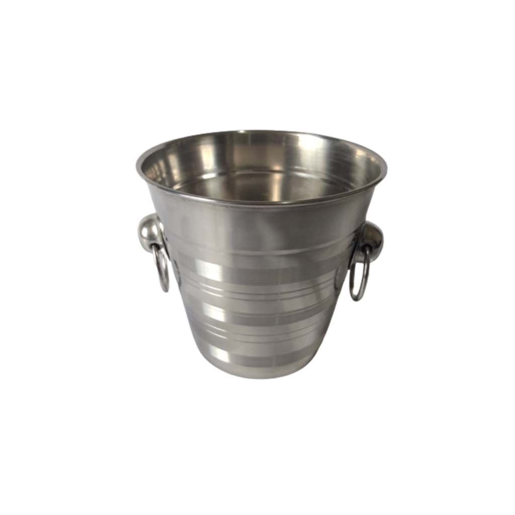 Balde De Gelo Em Aço Inox Econômico 1 Litro Gp Inox