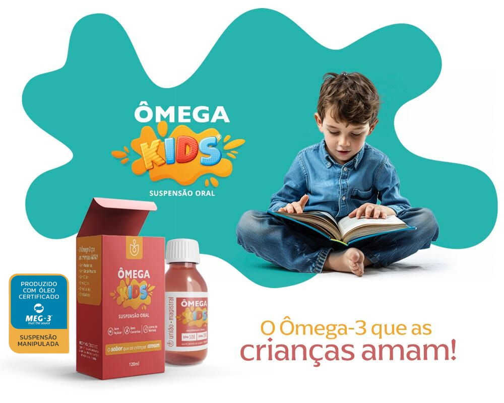 ÔMEGA 3 KIDS SUSPENSÃO LIQUIDO