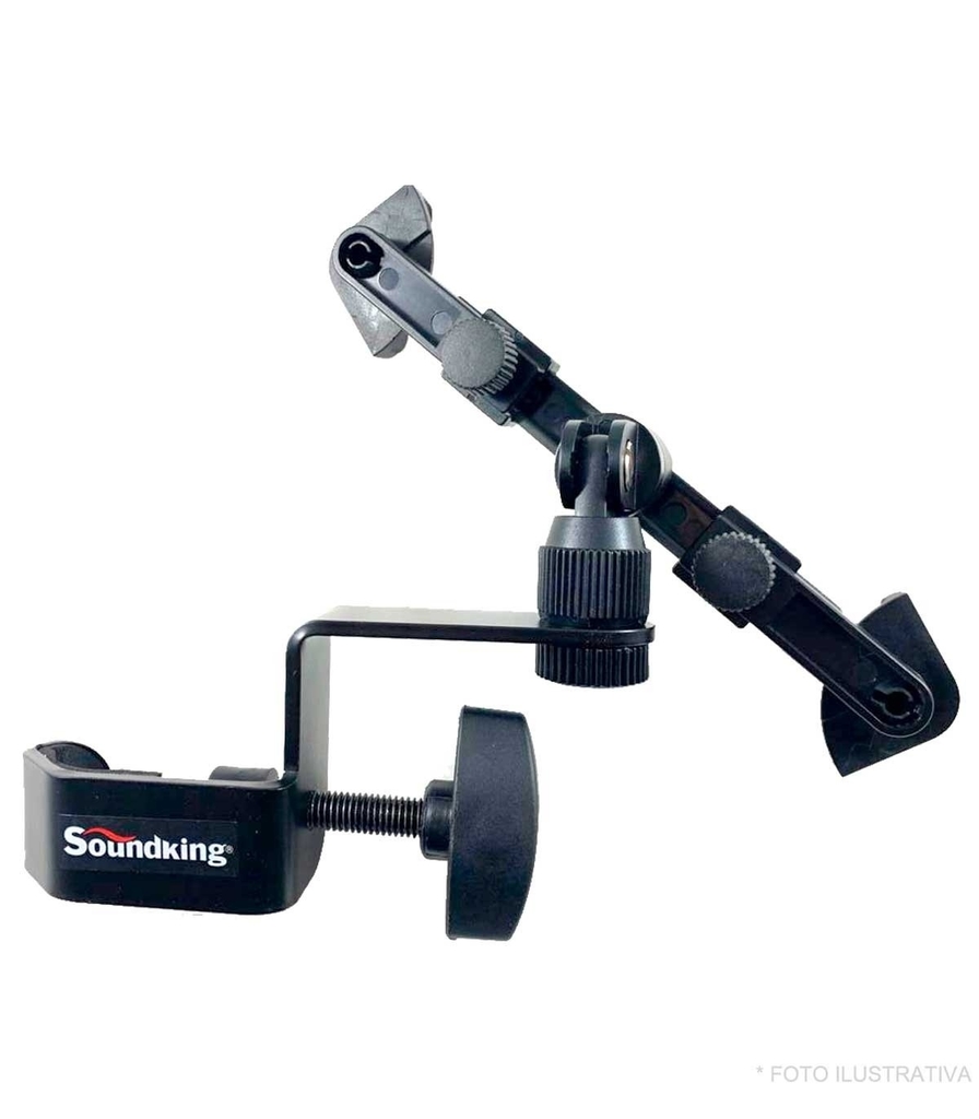 SOUNDKING SIP108A Soporte para celular para pie de micrófono