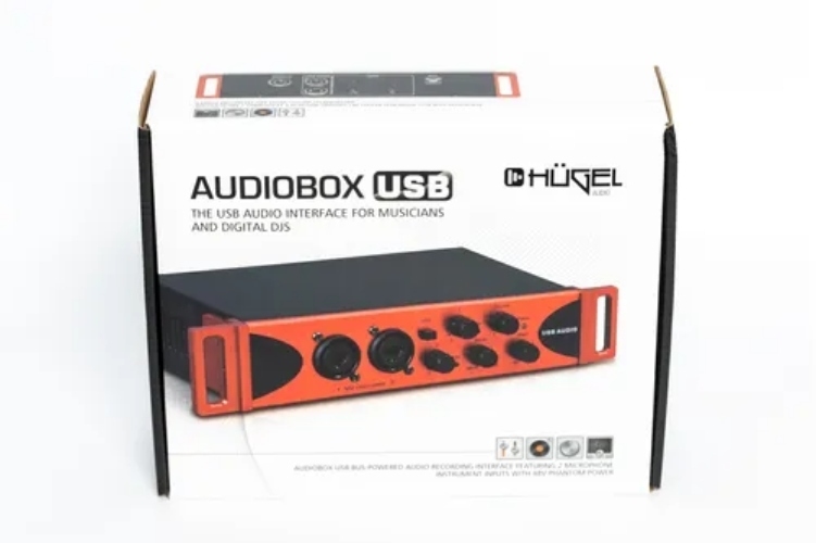 HUGEL AUDIOBOX USB Interfaz de audio USB 2 x 2
