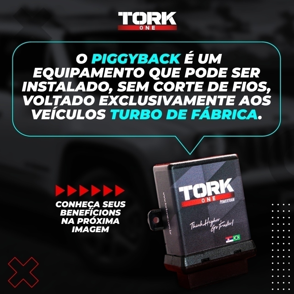 PIGGYBACK CHIP POTÊNCIA REMAP JEEP TORK ONE BT E APP