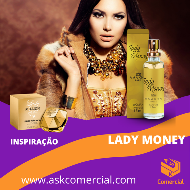 Perfume Floral frutado Lady Money