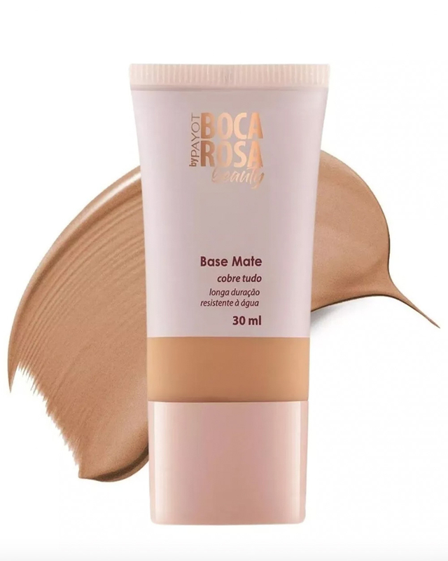 BASE LÍQUIDA MATTE HD BOCA ROSA - 7 MARCIA