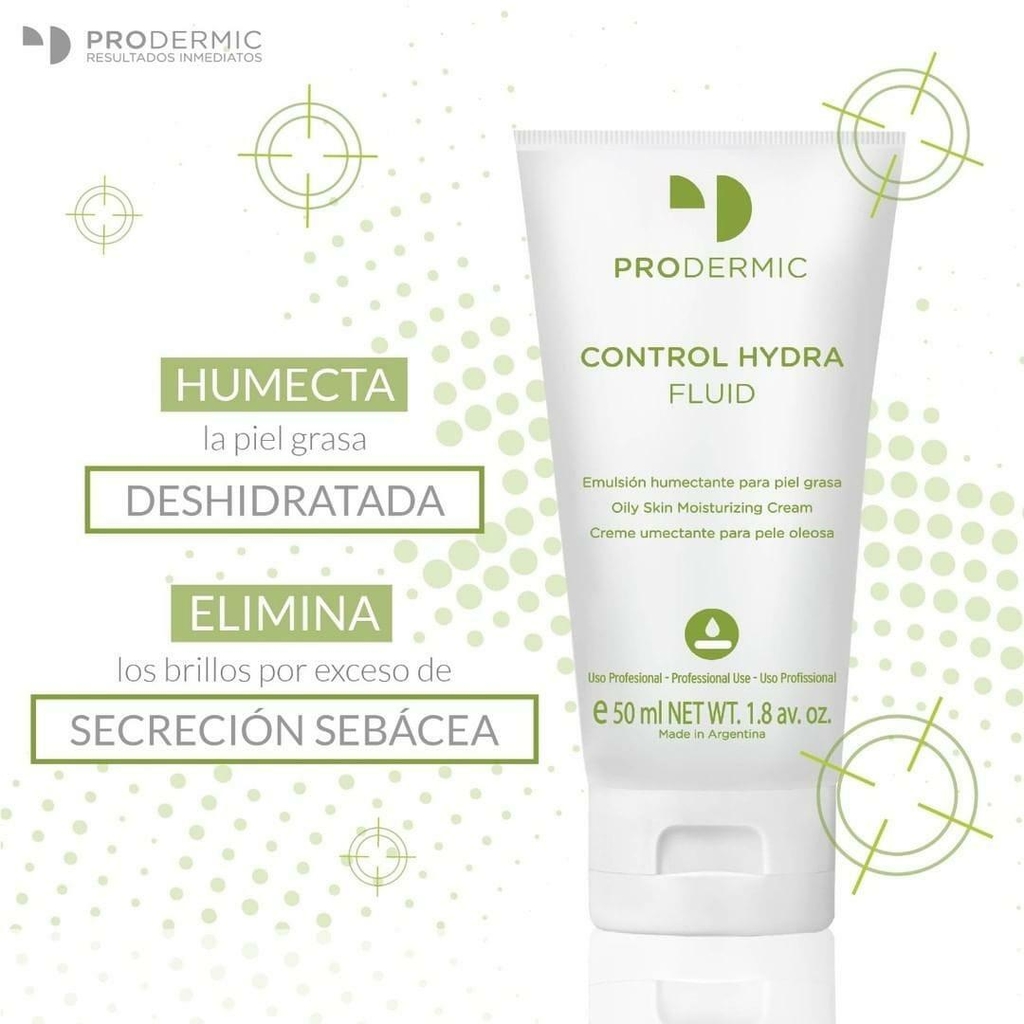 Control Hydra Fluid - Emulsión humectante para piel grasa