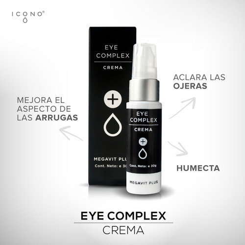 Megavit Plus Eye Complex - CREMA para tratar ojeras
