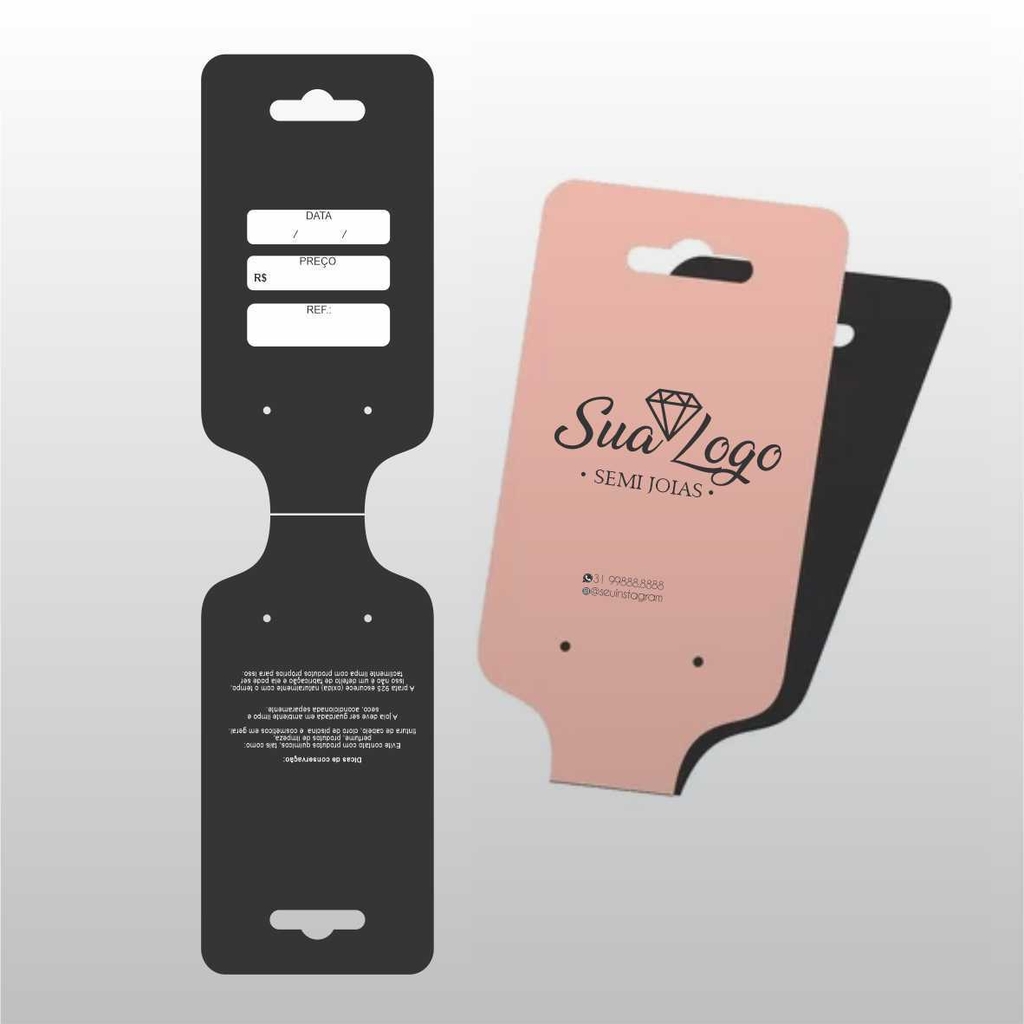 Tag para Colar. - Comprar em Gráfica Art Decor