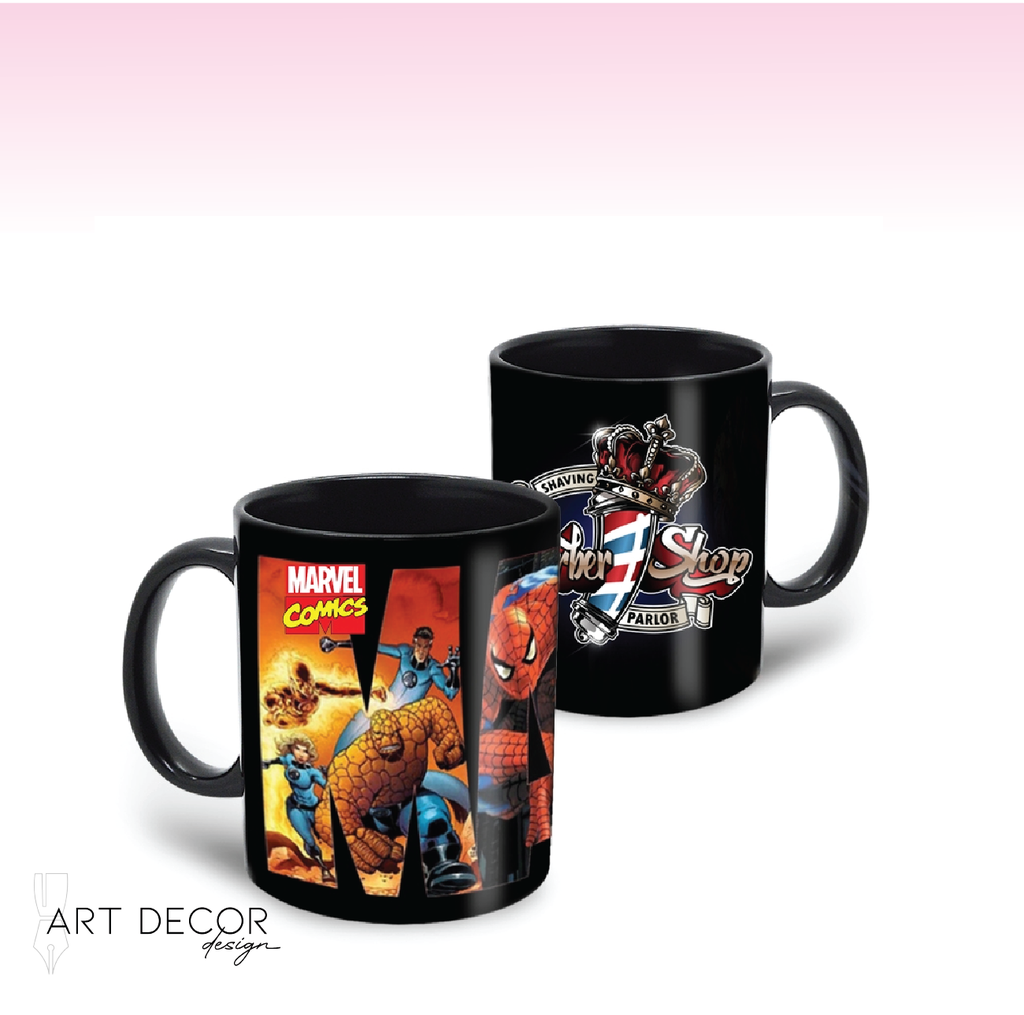 Caneca Preta Personalizada. - Gráfica Art Decor