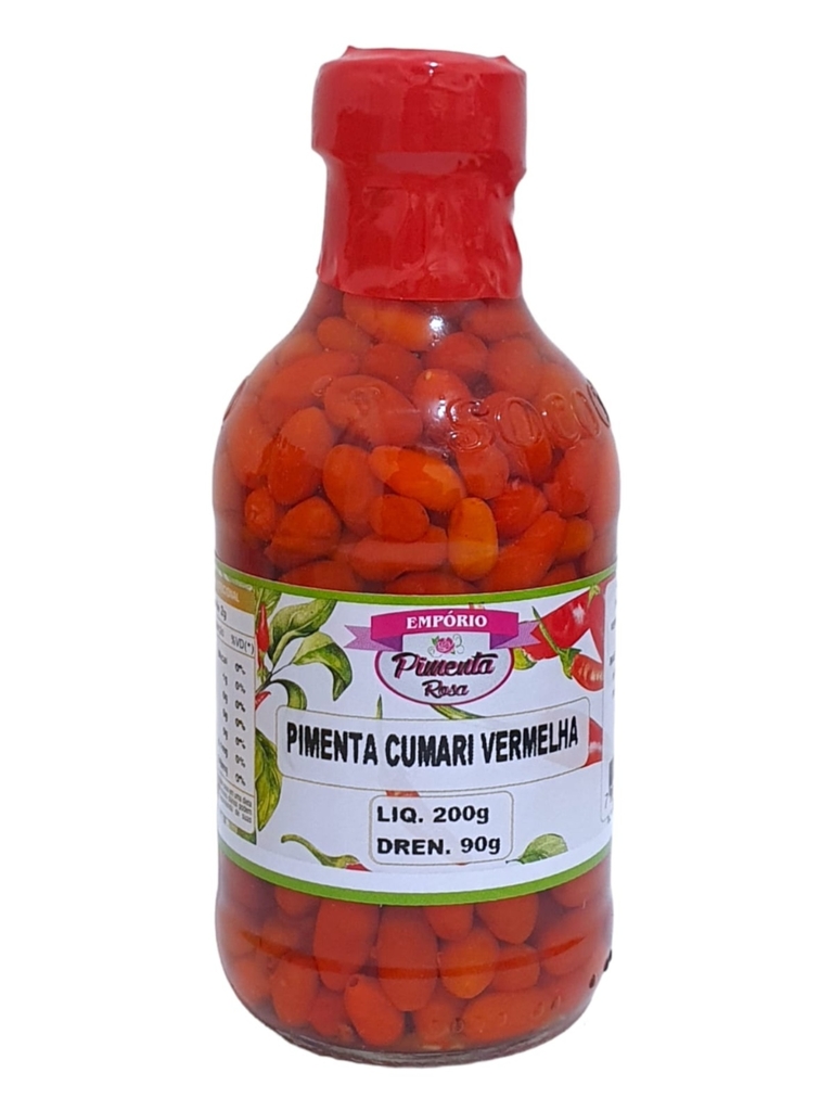 Pimenta Cumari Vermelha 200g - Comprar em Pimenta Rosa