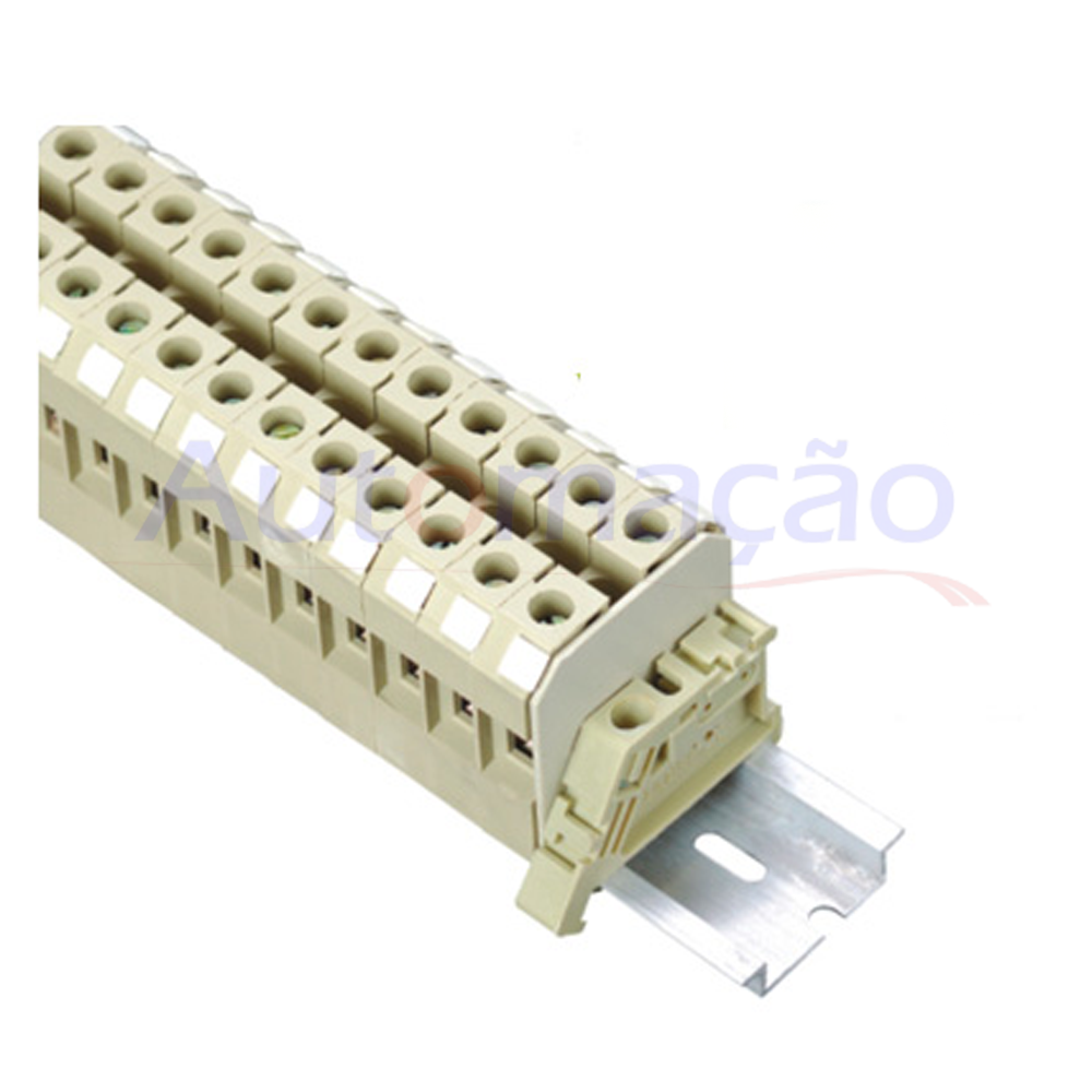 Conector de Passagem 35mm Borne Sak - Automação