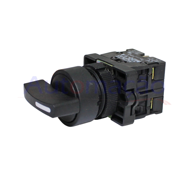 Chave Comutadora 3 Posições Fixa 22mm 2NA