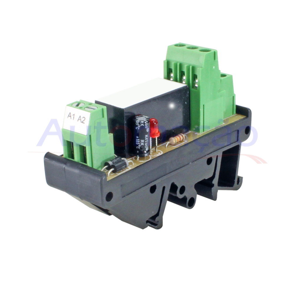 Relé Interface 2 Reversível - 220vca - Automação