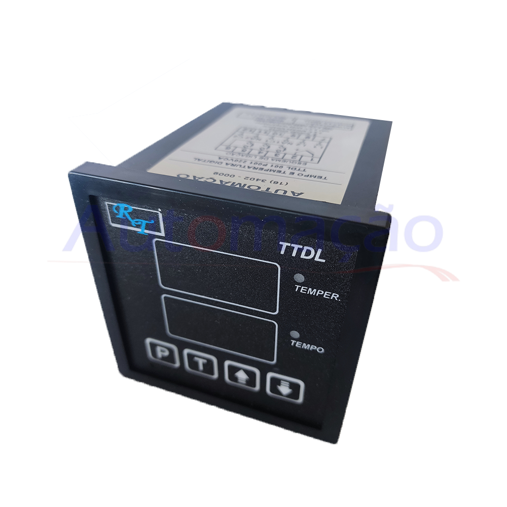 Controlador Tempo e Temperatura TTDL-001 220v
