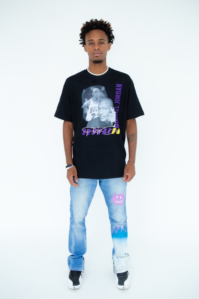 CAMISETA MICHAEL JORDAN PRETA