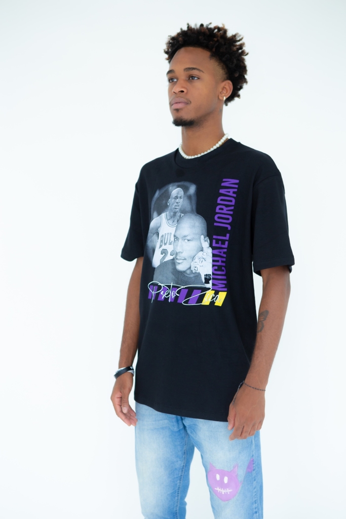 CAMISETA MICHAEL JORDAN PRETA